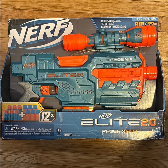 Nerf | Toys | Nerf Blue And Orange Action Figures Playset | Poshmark